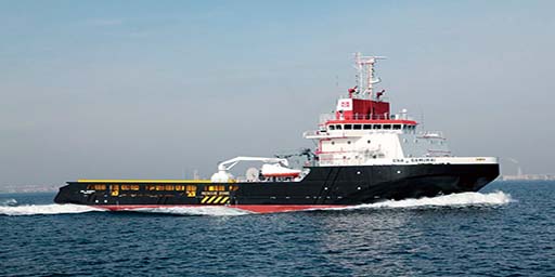 竣工船フラッシュ － AHTSV “ENA SAMURAI”